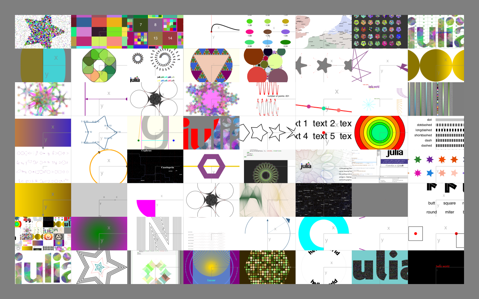 More examples · Luxor